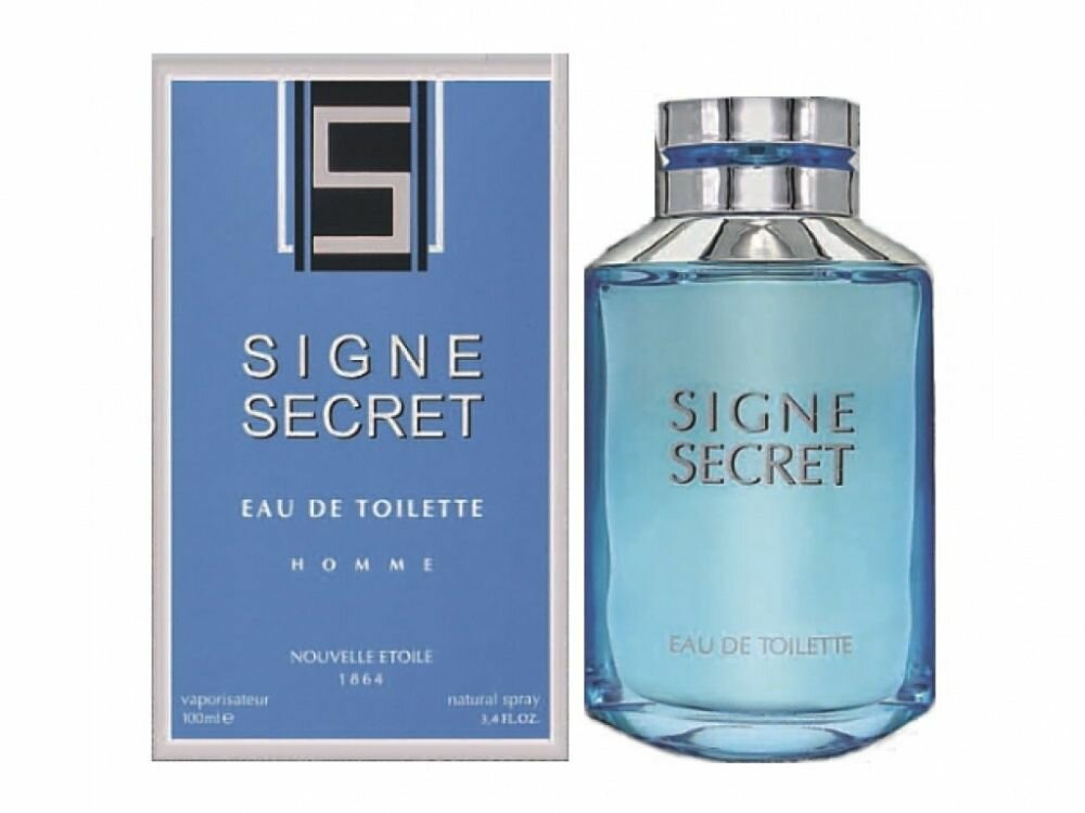 Новая Заря Туалетная вода мужская Тайный знак "Signe secret"