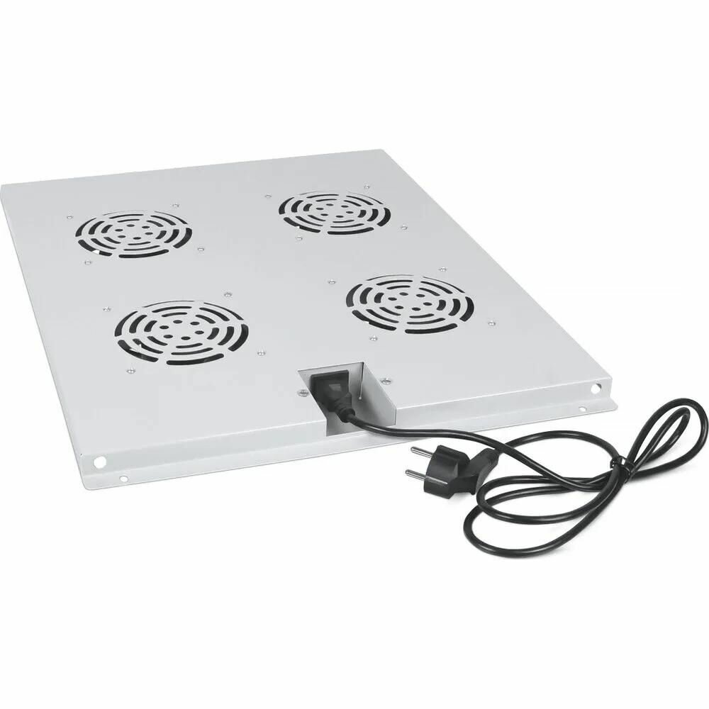 Модуль вентиляторный для телекоммуникационного шкафа перфорированная Cabeus TRAY-80