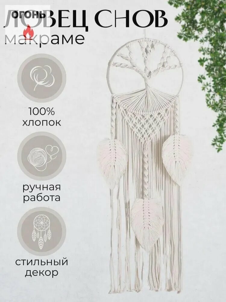 Панно макраме на стену