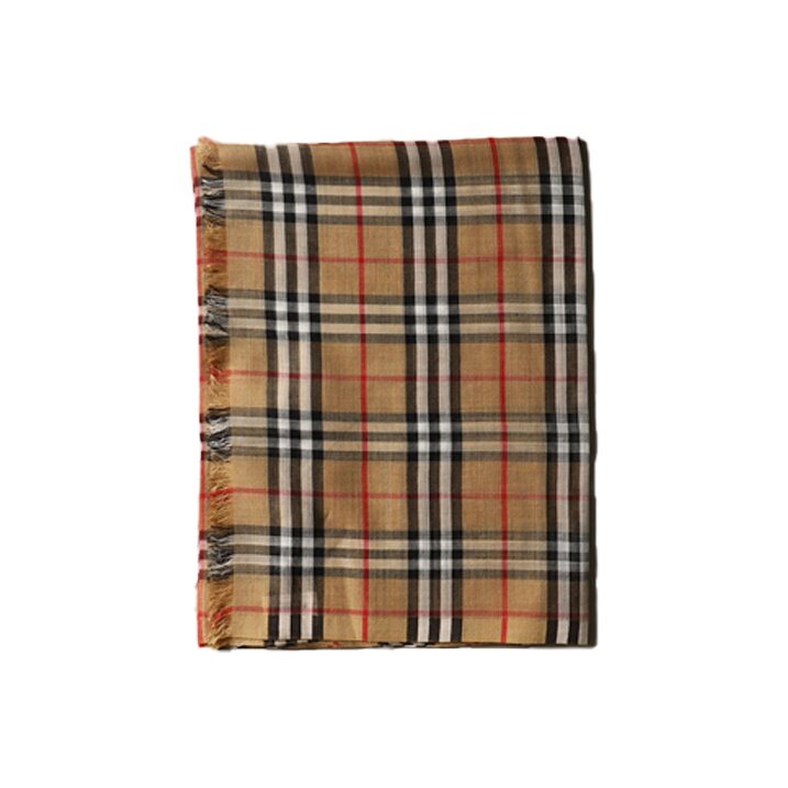 Шарф BURBERRY для женщин, one size, Желтый — фото 1