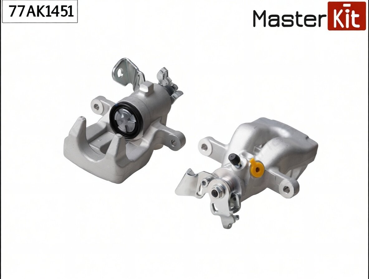 Суппорт тормозной задний правый Renault CLIO III (BR0/1, CR0/1) 2005- 77AK1451 MasterKit арт. 77AK14
