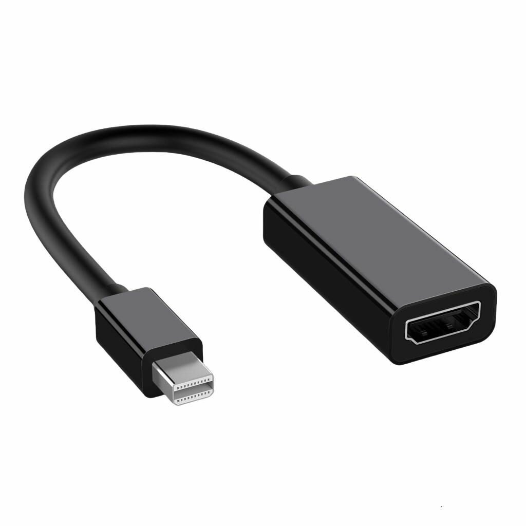 Конвертеры Mini DisplayPort to HDMI, Plug and Play для ноутбуков и мониторов, 1pc