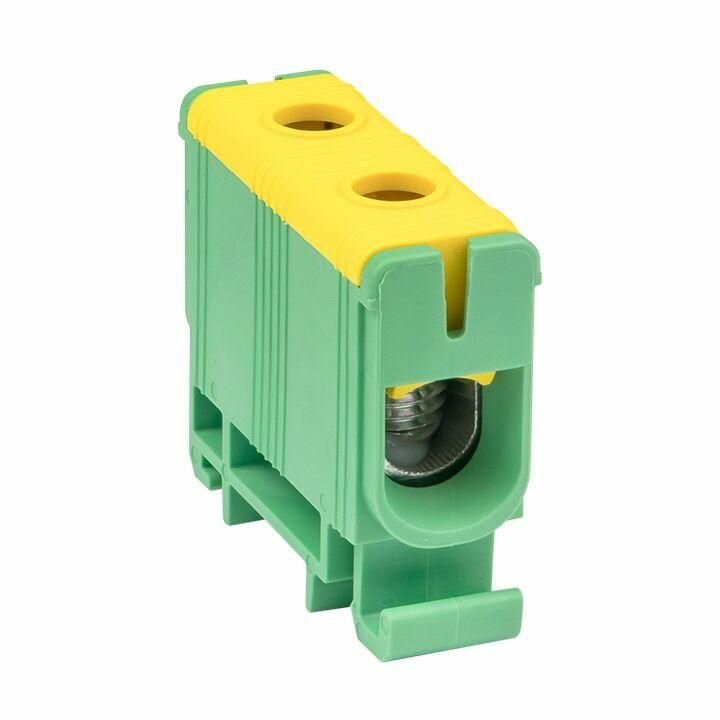 Клемма силовая вводная КСВ 16-50кв. мм желт./зел. EKF plc-kvs-16-50-y-green