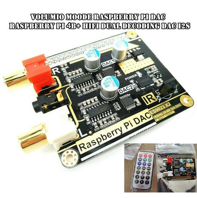 HAXNFIELEC Volumio Moode Raspberry Pi 4B HIFI ЦАП