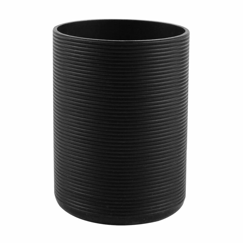 Силиконовый чехол для бутылки 6,5 см Черный, black