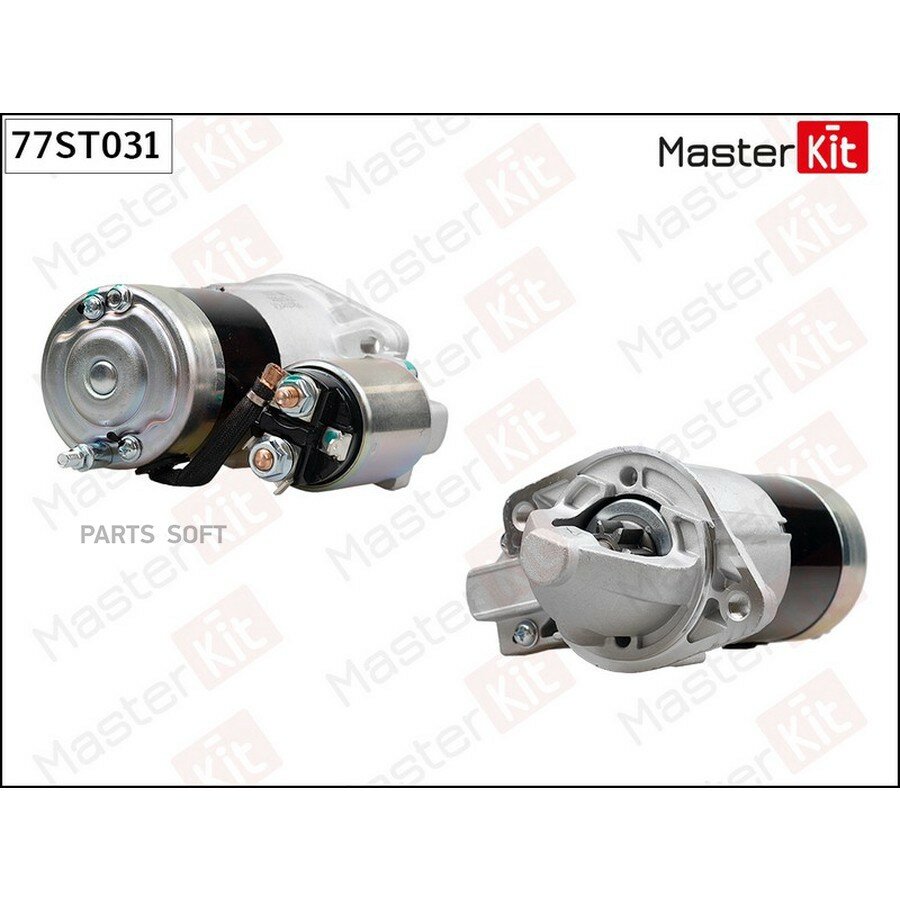 MASTERKIT 77ST031 Стартер HYUNDAI SANTA FE 2.0/2.4 01-06 (1.2kw) Masterkit