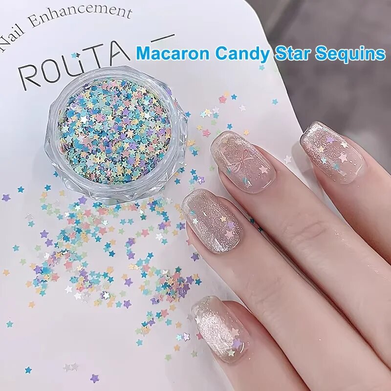 Звездные блестки для ногтей Glitter 5 г