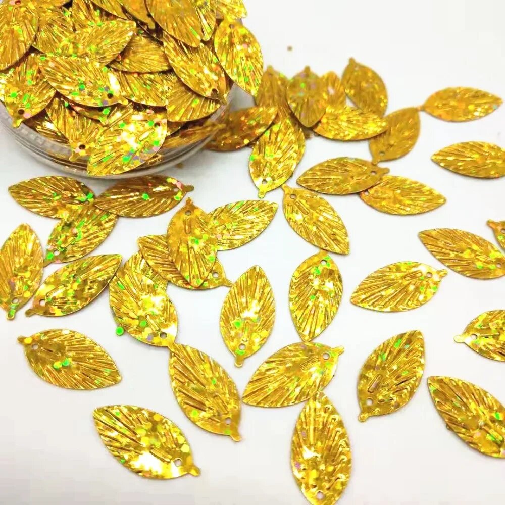 Листочки для рукоделия Laser Gold 50г