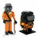 Gobricks Lethal Company Crewmate Стройблоки Оранжевый, 2 Set