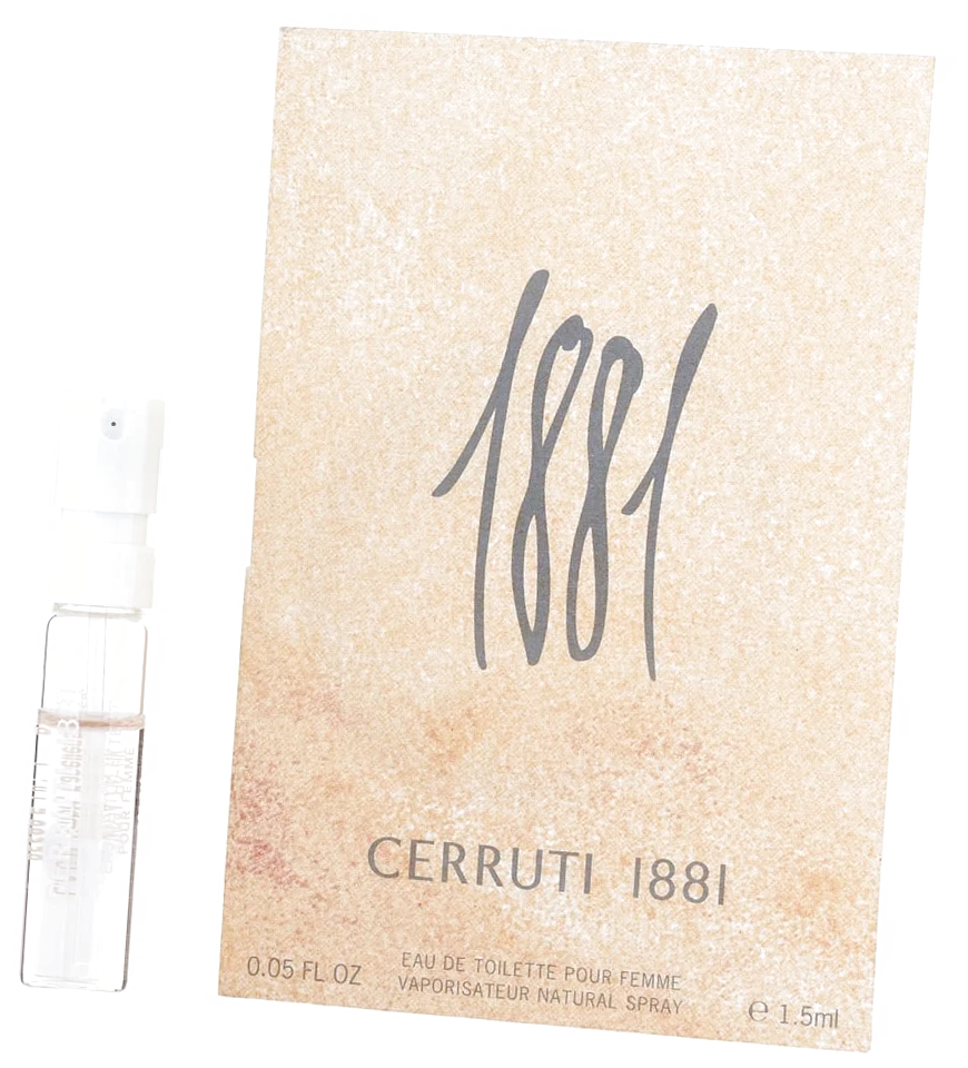Женская туалетная вода Cerruti 1881 - пробник 1.5 мл / Черутти 1881