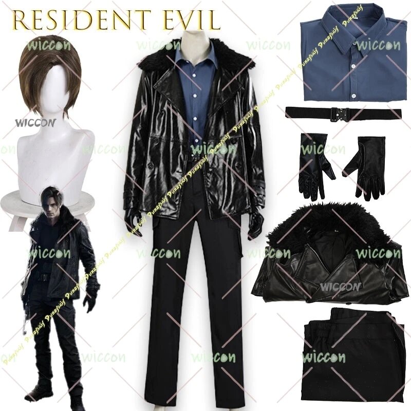 Костюм Леон С. Кеннеди из Resident Evil: Реквием XL, suit wig