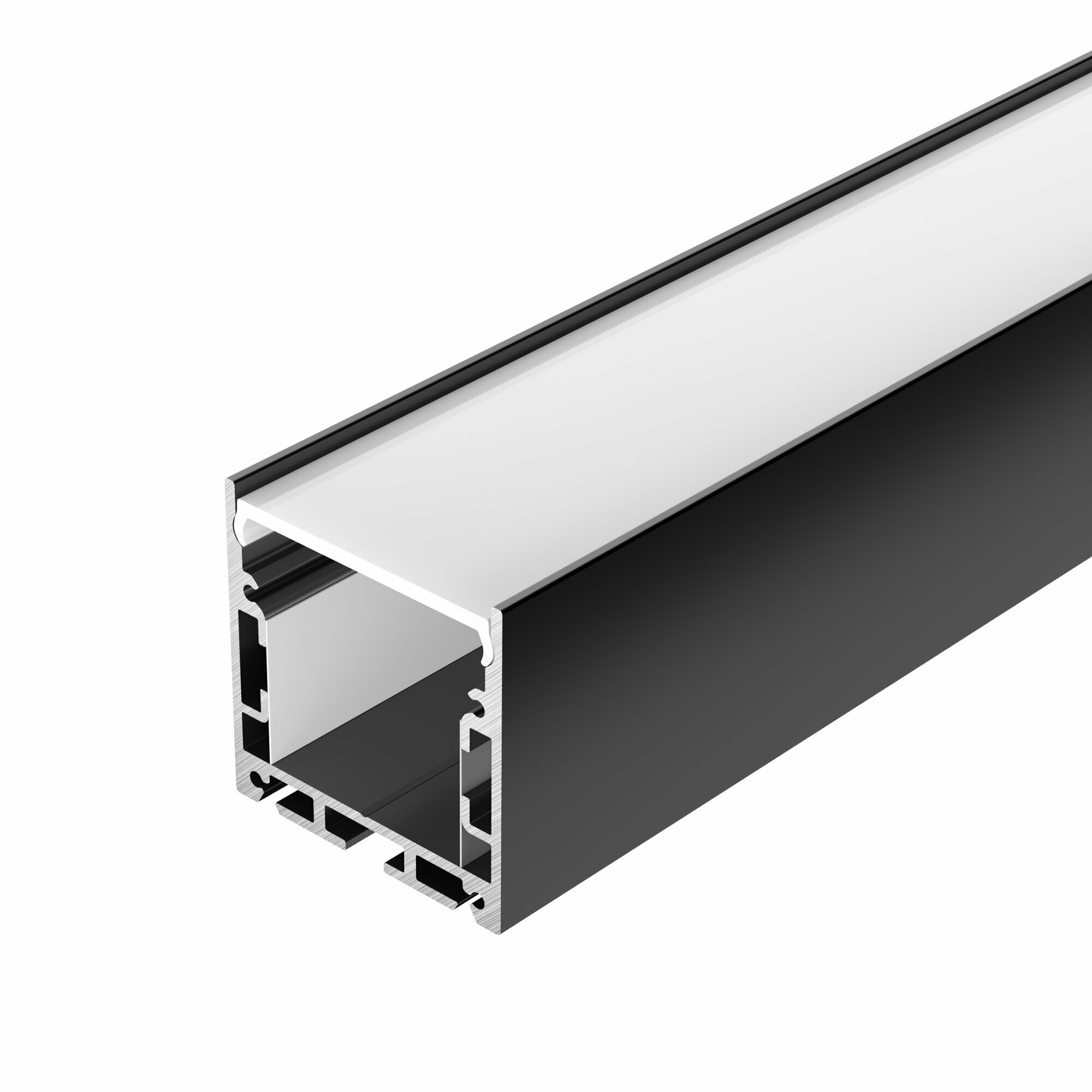 Профиль для светодиодной ленты Arlight Профиль SL-LINE-3535-2000 BLACK с рефлектором (Arlight, Алюминий), 2м