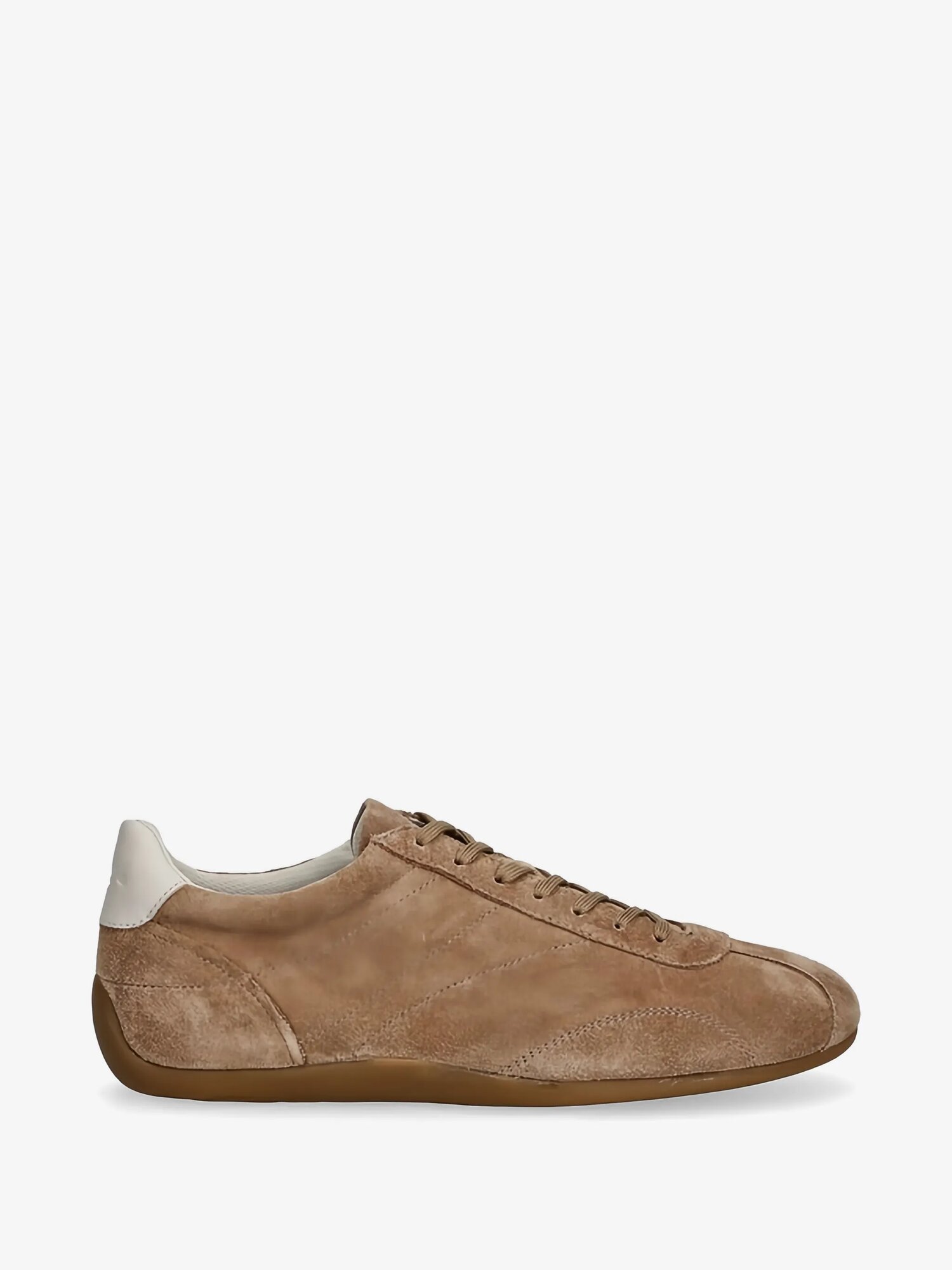 Кроссовки Lace-up suede sneakers