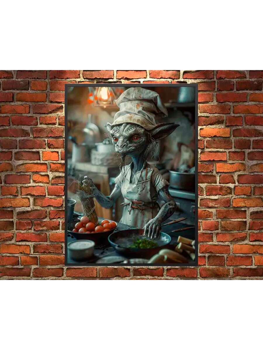 Повар из сказочного зверя 2, Плакат 30x42см