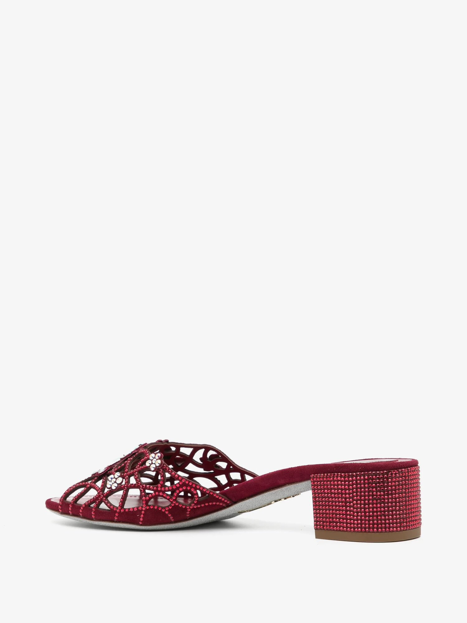 Мюли RENE CAOVILLA Eden crystal-embellished mules, размер 36 — фото 1