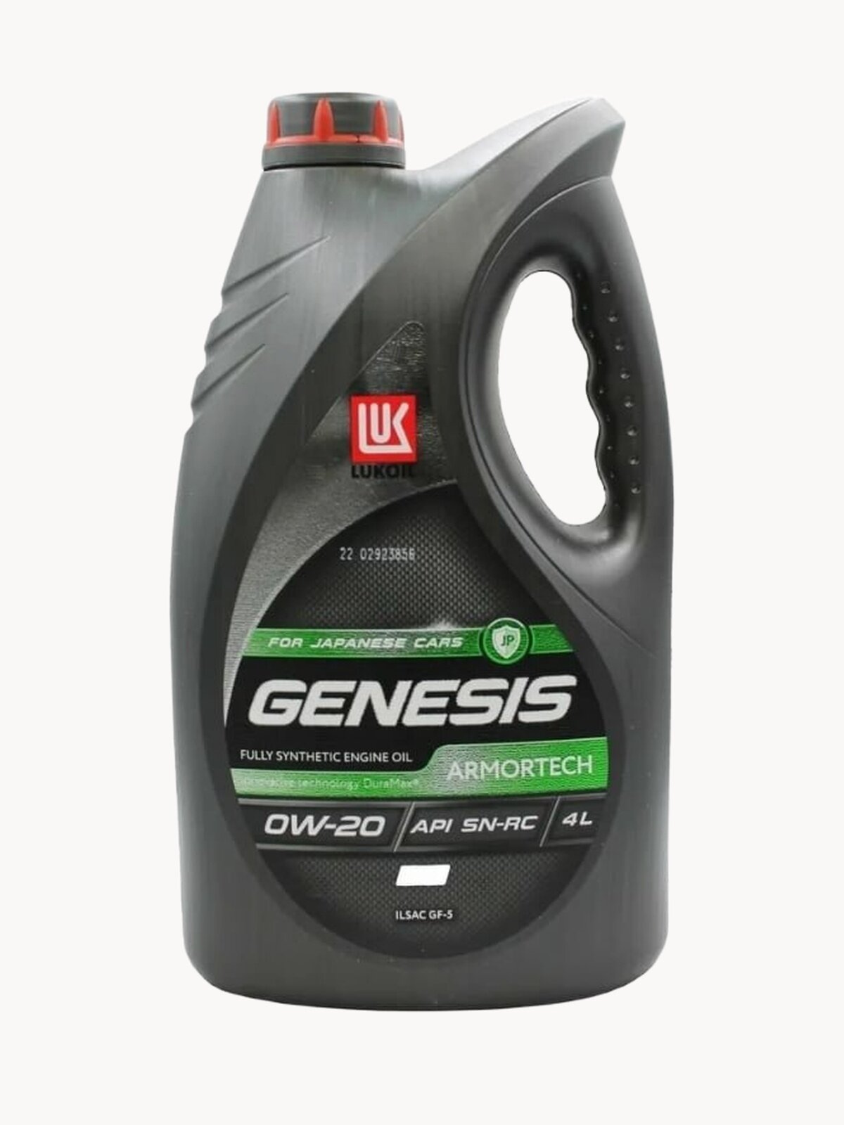 Моторное масло Лукойл GENESIS ARMORTECH JP 0W-20 4 л, бензиновых двигателей