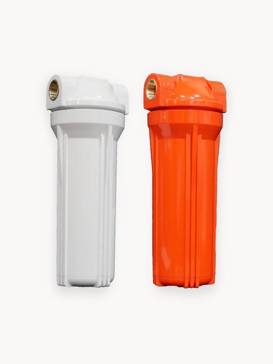 Комплект магистральных фильтров Ecovita 10SL Стандарт 1/2" для холодной и горячей воды