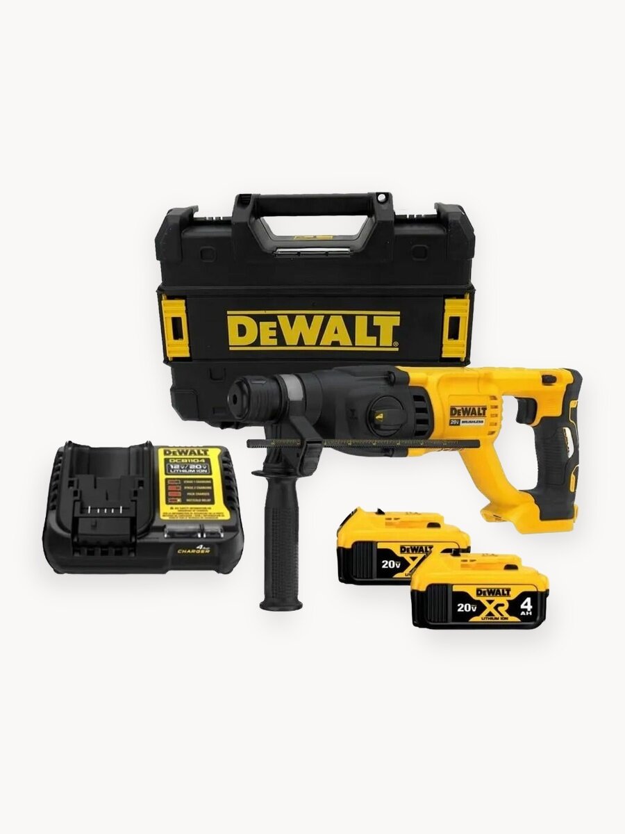 Бесщeточный аккумуляторный пeрфорaтоp DCH133M2 20В