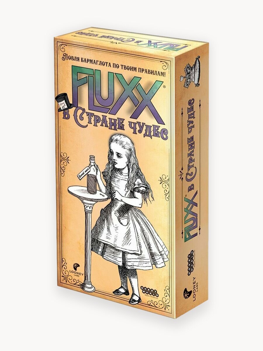 Настольная игра HOBBY WORLD Fluxx В стране чудес