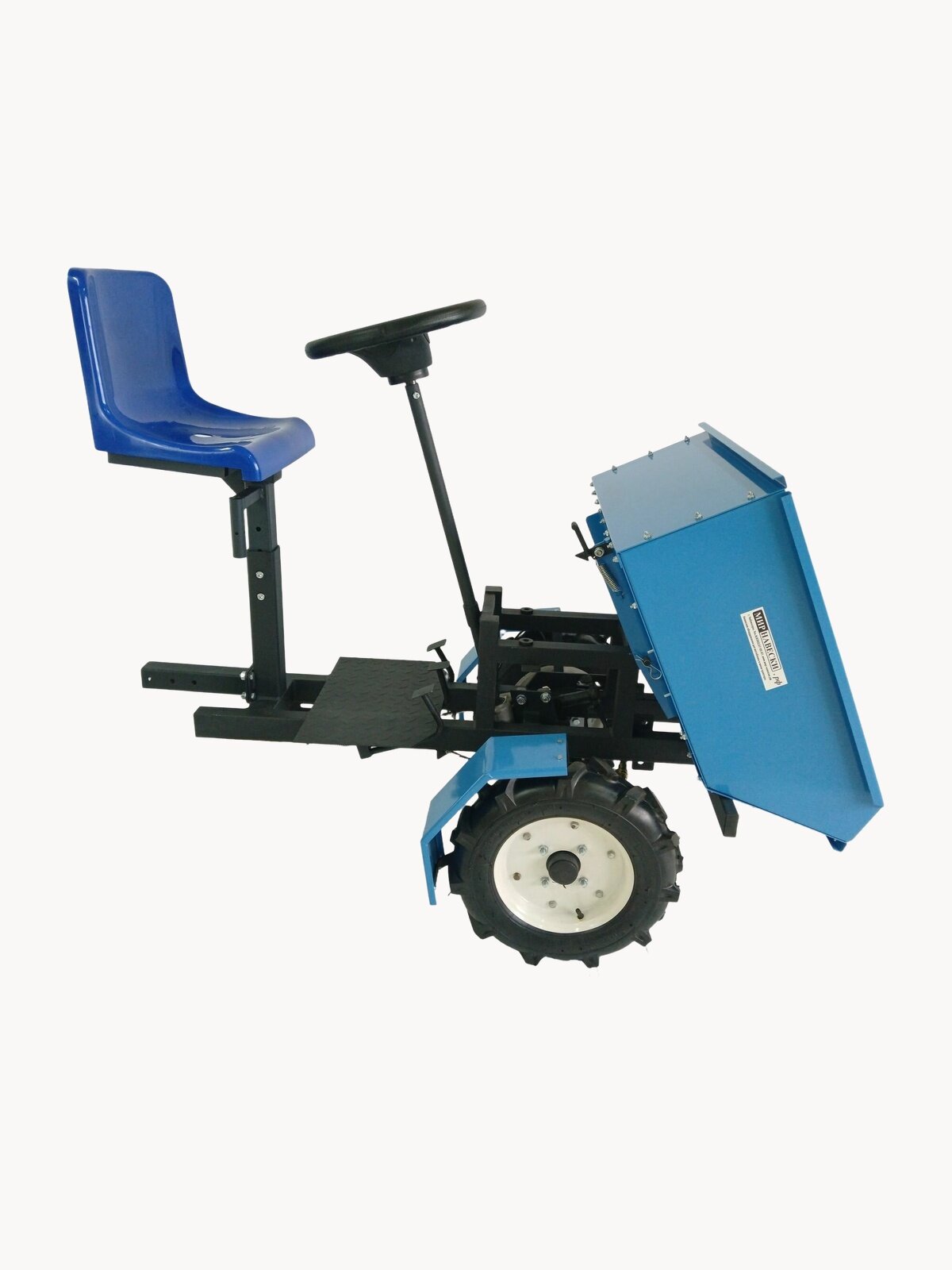 Адаптер передний АПМ-20 для МБ Нева с колесами 4.00-10 синий