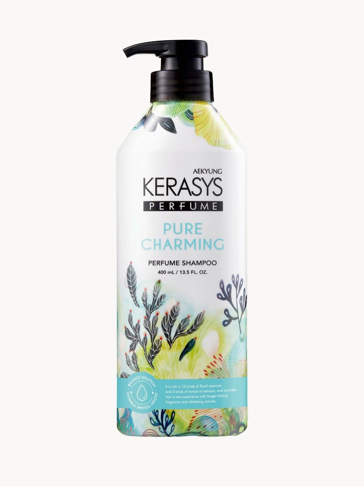 Kerasys Парфюмированный Шампунь для окрашенных, поврежденных и сухих волос Шарм 400 мл, Корея