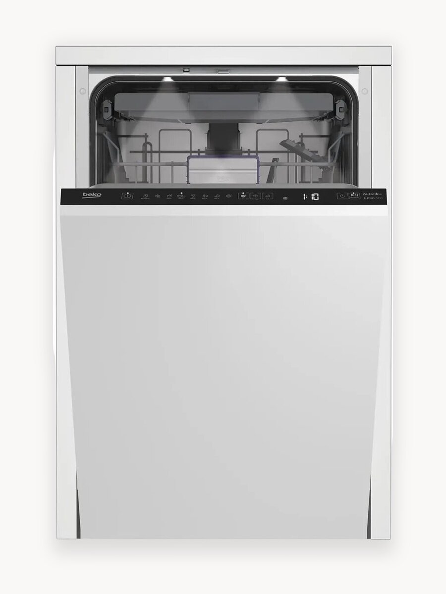 Посудомоечная машина BEKO BDIS38120A, встраиваемая, 11 комплектов, 44,8 см