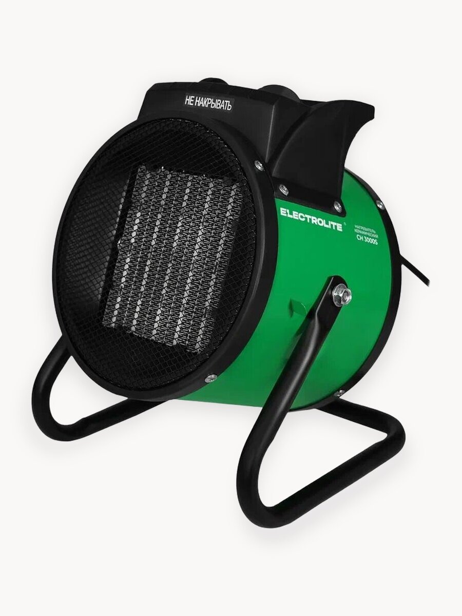 Электрическая / керамическая тепловая пушка Electrolite CH 3000S без горелки, 3 кВт, 220 в