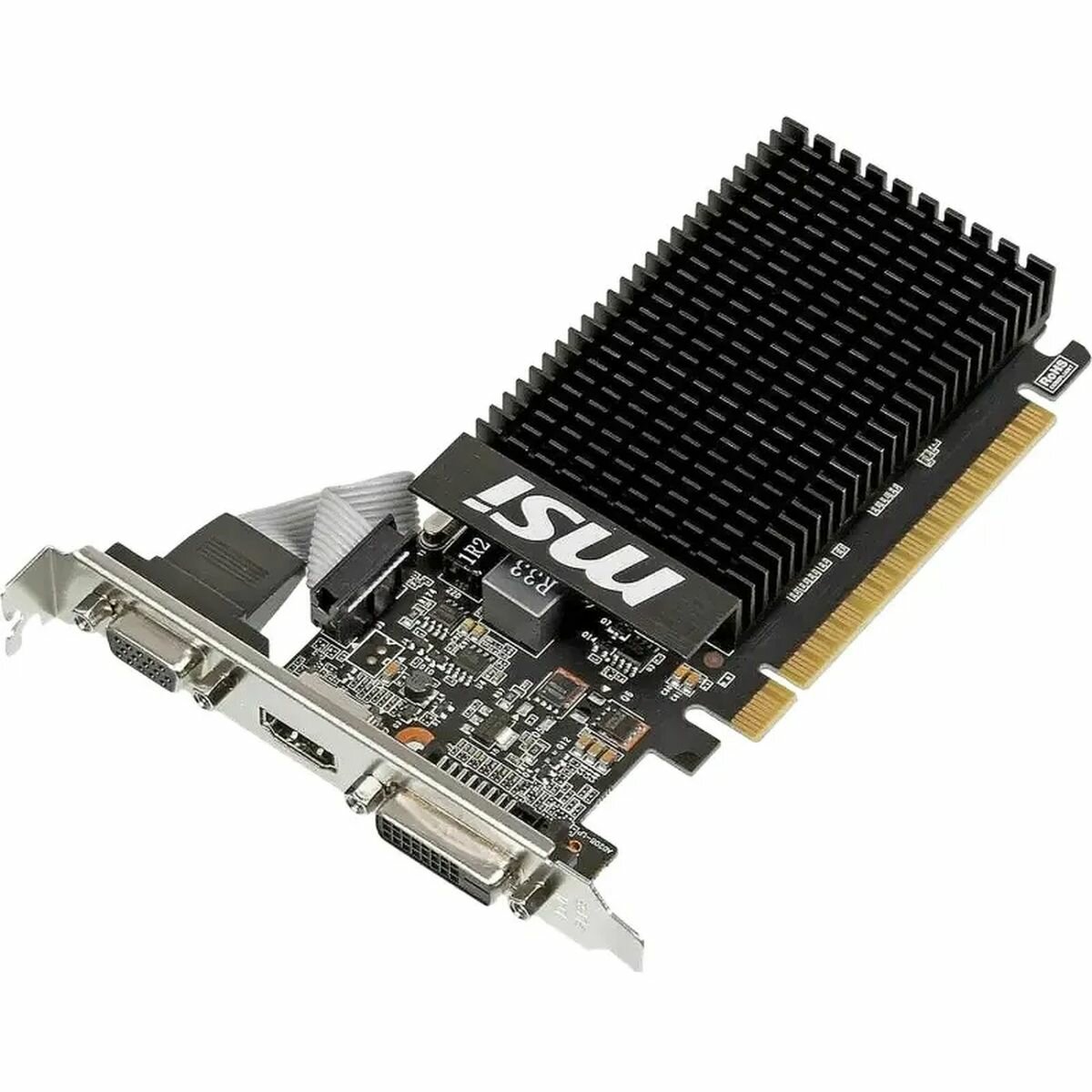 Видеокарта MSI GT 710 2GD3H LP DVIx1 HDMIx1 CRTx1 Low profile (2267006)