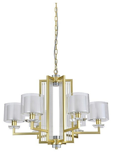 Подвесная люстра Newport ALEXANDRA 4406+1/C mat.gold