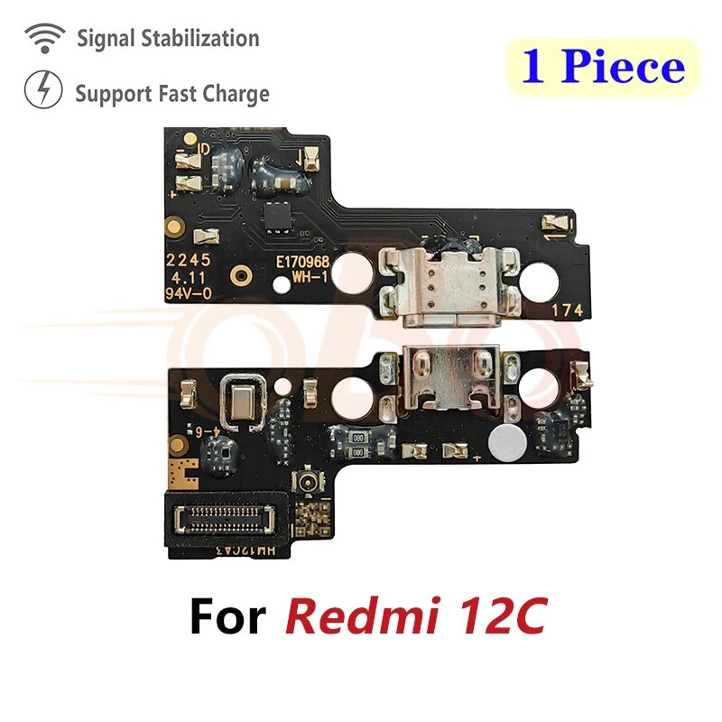 USB-док-станция Для Зарядки Redmi 8/8A/9A/9T/10/10C/12/12C/13/13C/14/14C 4G 5G, Гибкий Redmi 12C