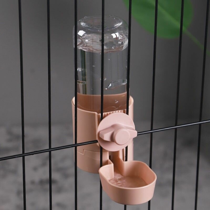 Автоматическая поилка для животных/Автопоилка для кошек, собак, грызунов/Подвесная миска для животных 16х7,5х19 см.