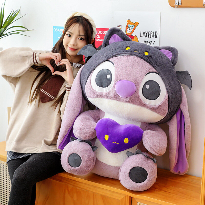 Супер милая новая плюшевая игрушка-подушка Stitch Little Devil 25cm