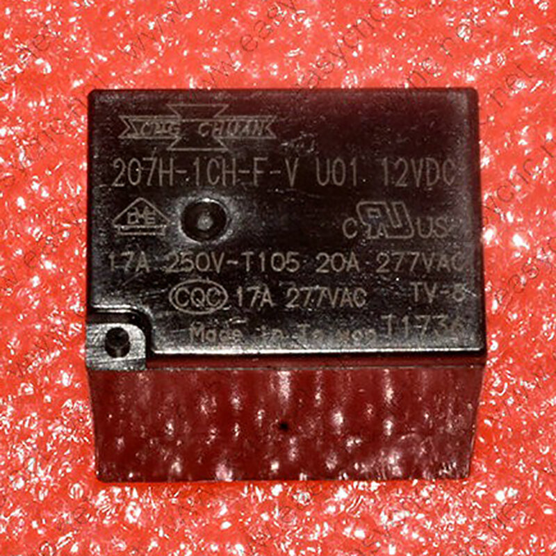 207H-1CH-F-V 12VDC реле,10PCS