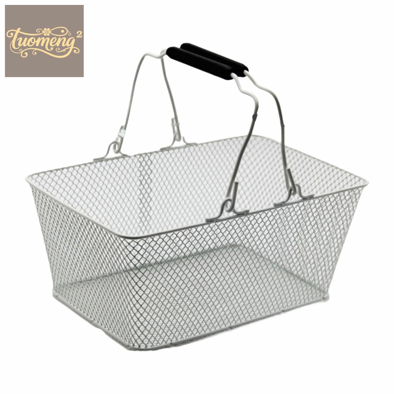 Корзина для покупок Портативная корзина для продуктов Магазины 28,8CMX185CMX14CM