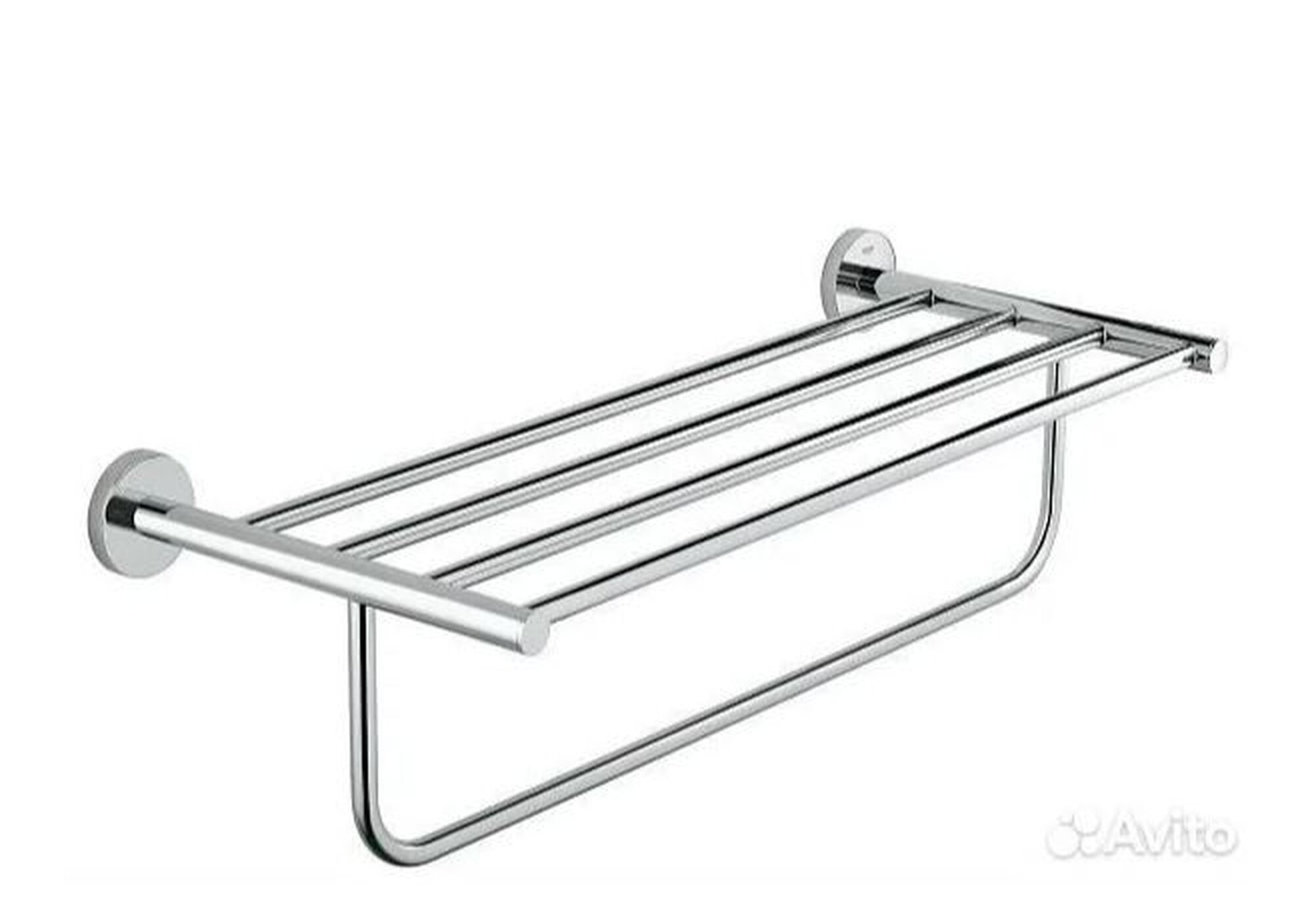 Полка для полотенец GROHE Cosmopolitan 40462001, навесная, металл, серебристый, 1 шт