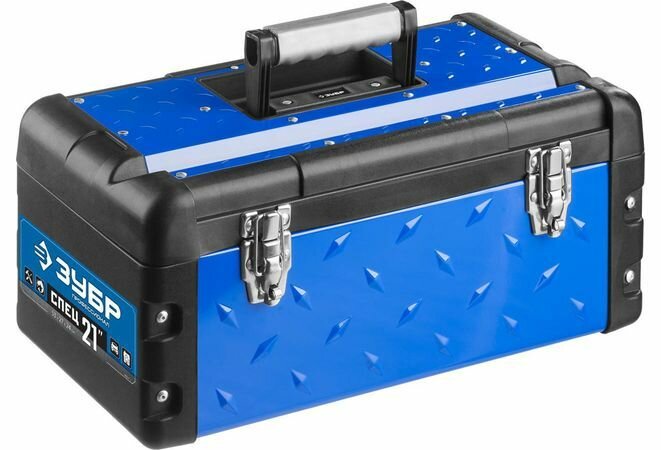 Ящик для инструмента "СПЕЦ-21" металлический, ЗУБР Профессионал