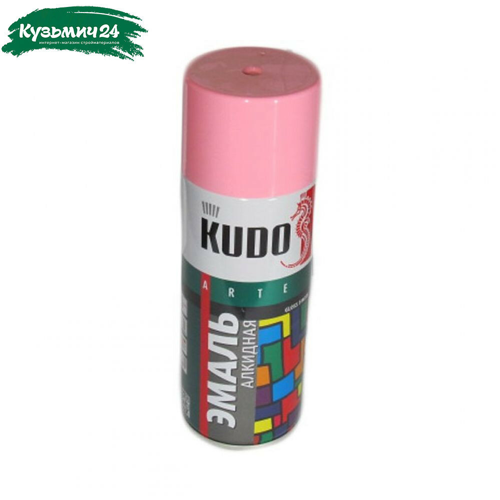 Эмаль KUDO розовый KU-1014 520 мл