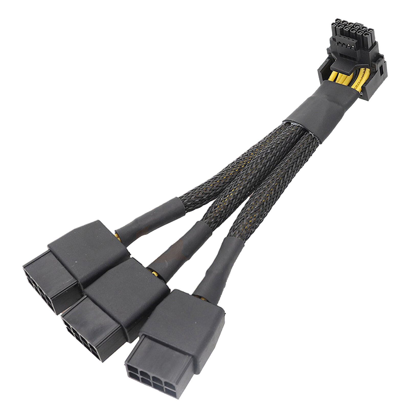 16Pin кабель GPU to 3X8Pin Pcie50 3x8pin 8PIN 12VHPWR угловой
