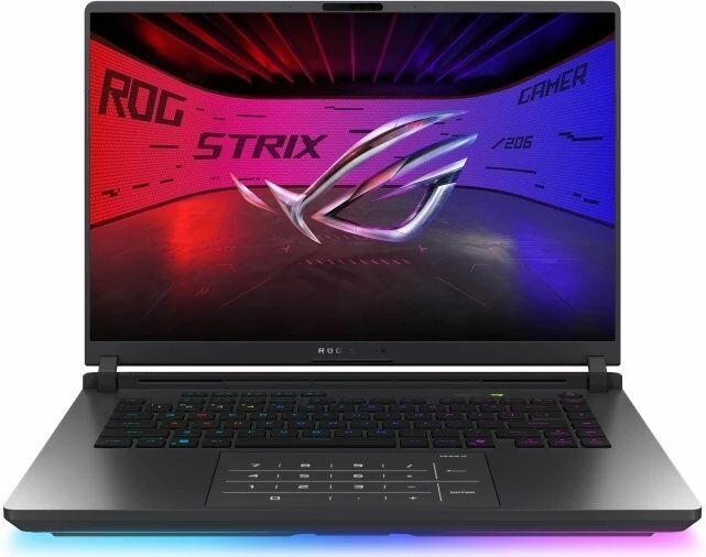 Игровой ноутбук ASUS ROG STRIX G16 G615JMR-S5202 16" (2560x1600) IPS, Intel Core i7-14650HX, 16GB DDR5, 1TB SSD, RTX 5060 8GB, Без ОС, grey (90NR0LB1-M00950)