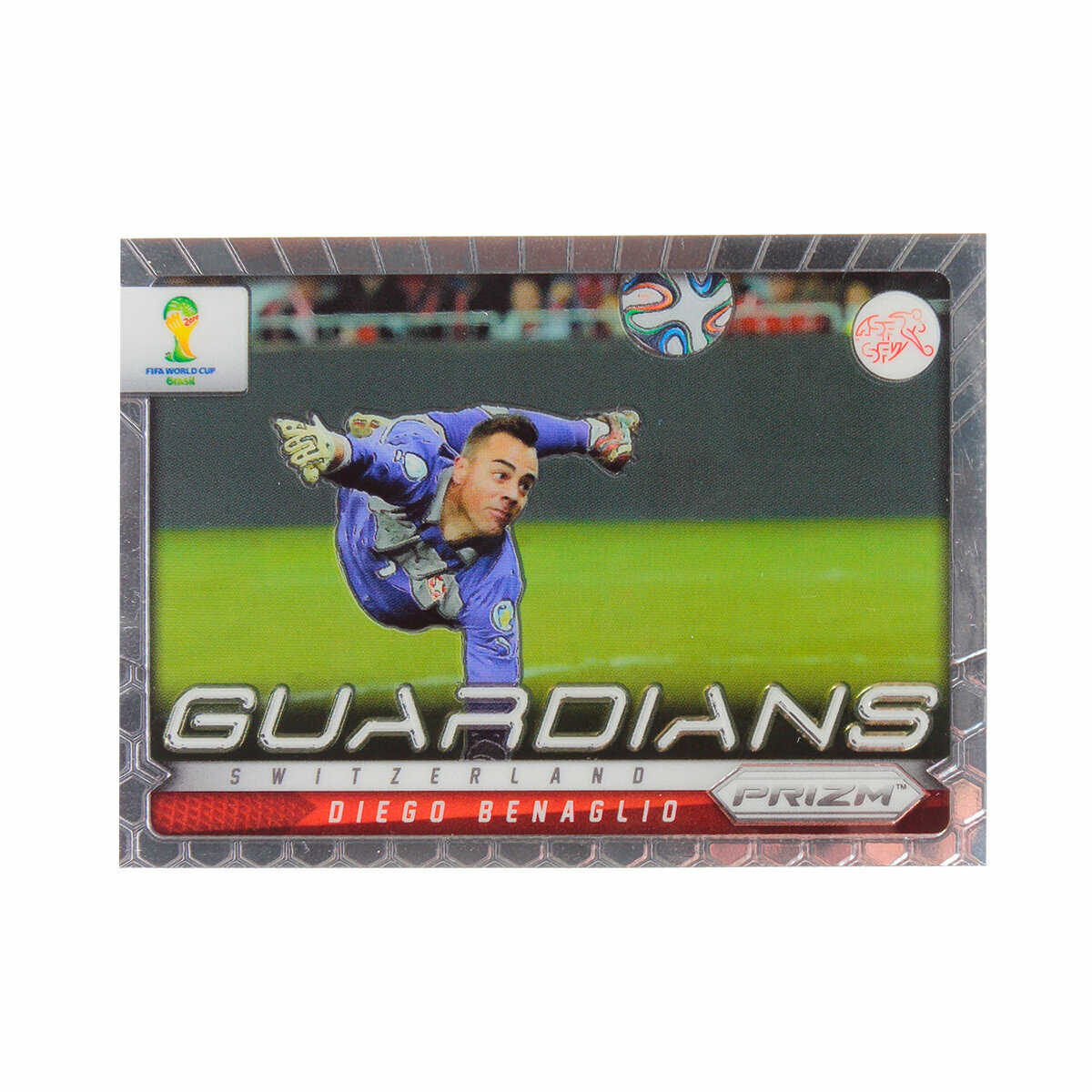 Коллекционная карточка Panini Prizm FIFA World Cup 2014: #G-22 Diego Bengalio - Guardians