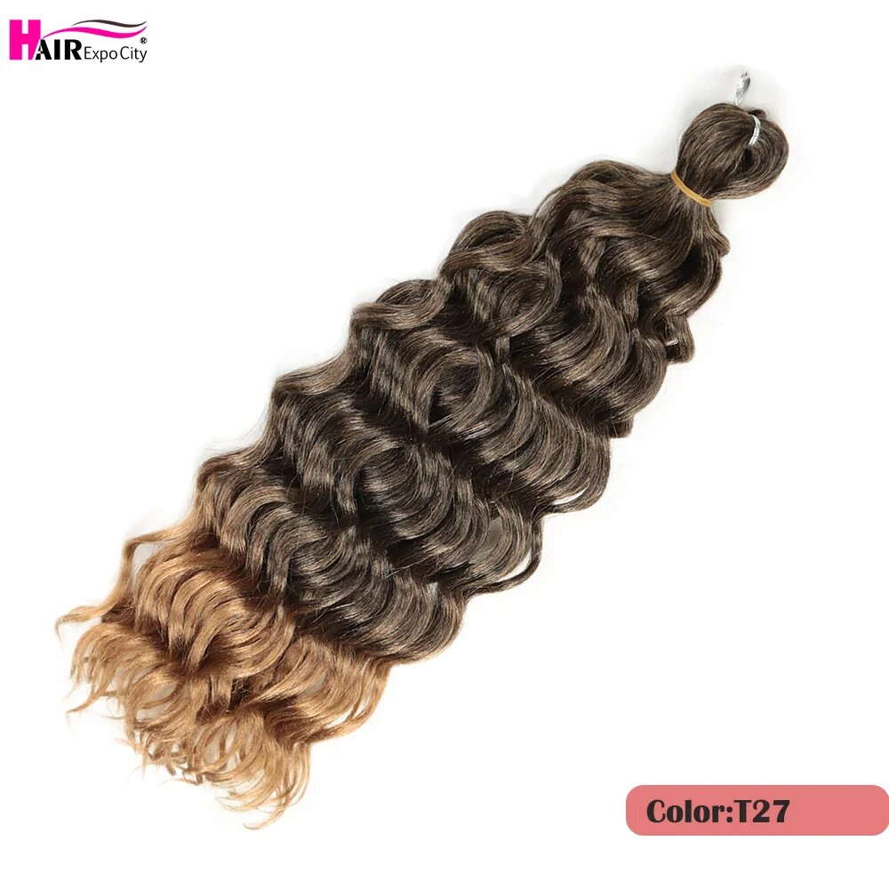 Афрокудри синтетические, T1B/27, 45см, 1шт/лот