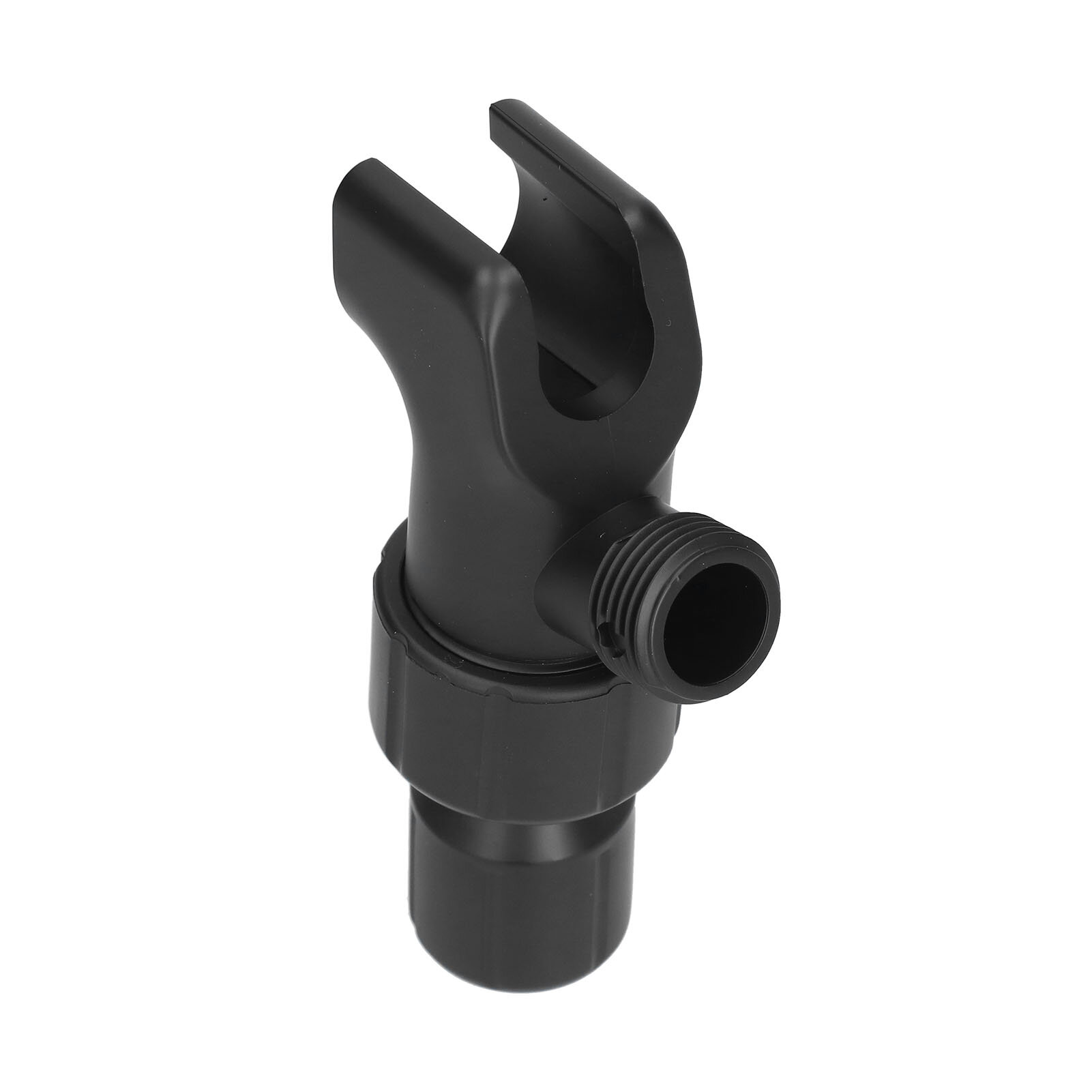 Универсальный черный держатель для душевой насадки для ручной насадки для душа Регулируемый кронштейн для крепления насадки для душа