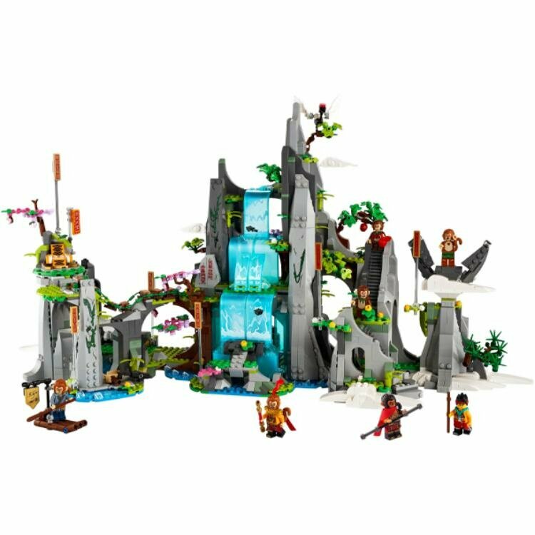 LEGO Little Monkey King Collection Legend Flower And Fruit Mountain Building Blocks 1949pcs 80024 null