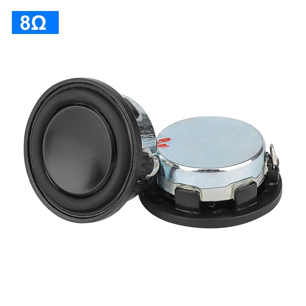 AIYIMA 2 шт. Мини-динамик 1 дюйма 8 ohm speaker