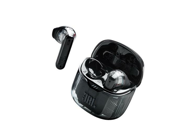 Наушники JBL TUNE FLEX Half In Ear беспроводные, черные, с активным шумоподавлением, защита от пота