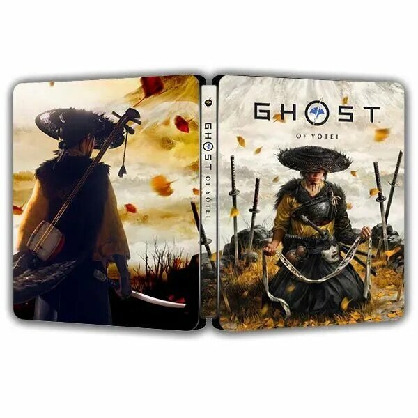 ONi Fantasy Box (Только стальной корпус, без диска с игрой) Ghost Of Yotei Steelbook For PS4/PS5