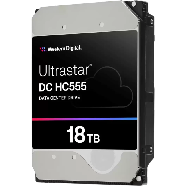 Жесткий диск SATA 18TB 7200RPM 6GB/S 512MB DC HC555 WUH722018CLE6L4_0B48723 WESTERN DIGITAL