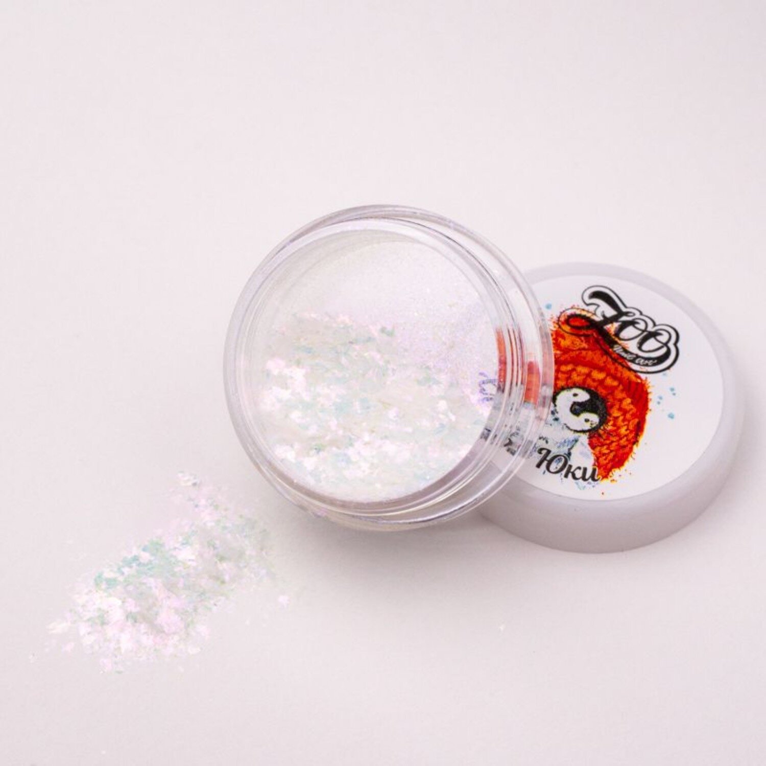Хлопья Юки Zoo Nail Art, опаловые №1599 0,5 г
