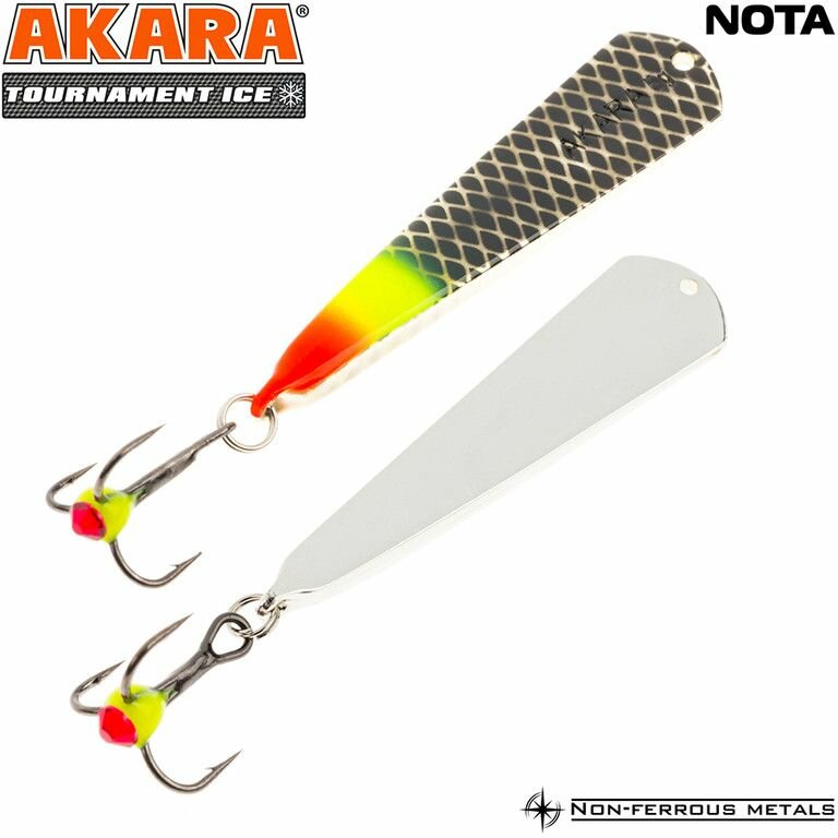 Блесна Akara Tournament Ice Nota 35 3гр. 28 Sil