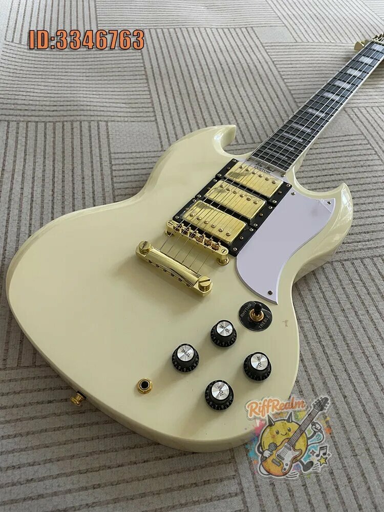 Электрогитара SG 6-струнная, корпус Дерево